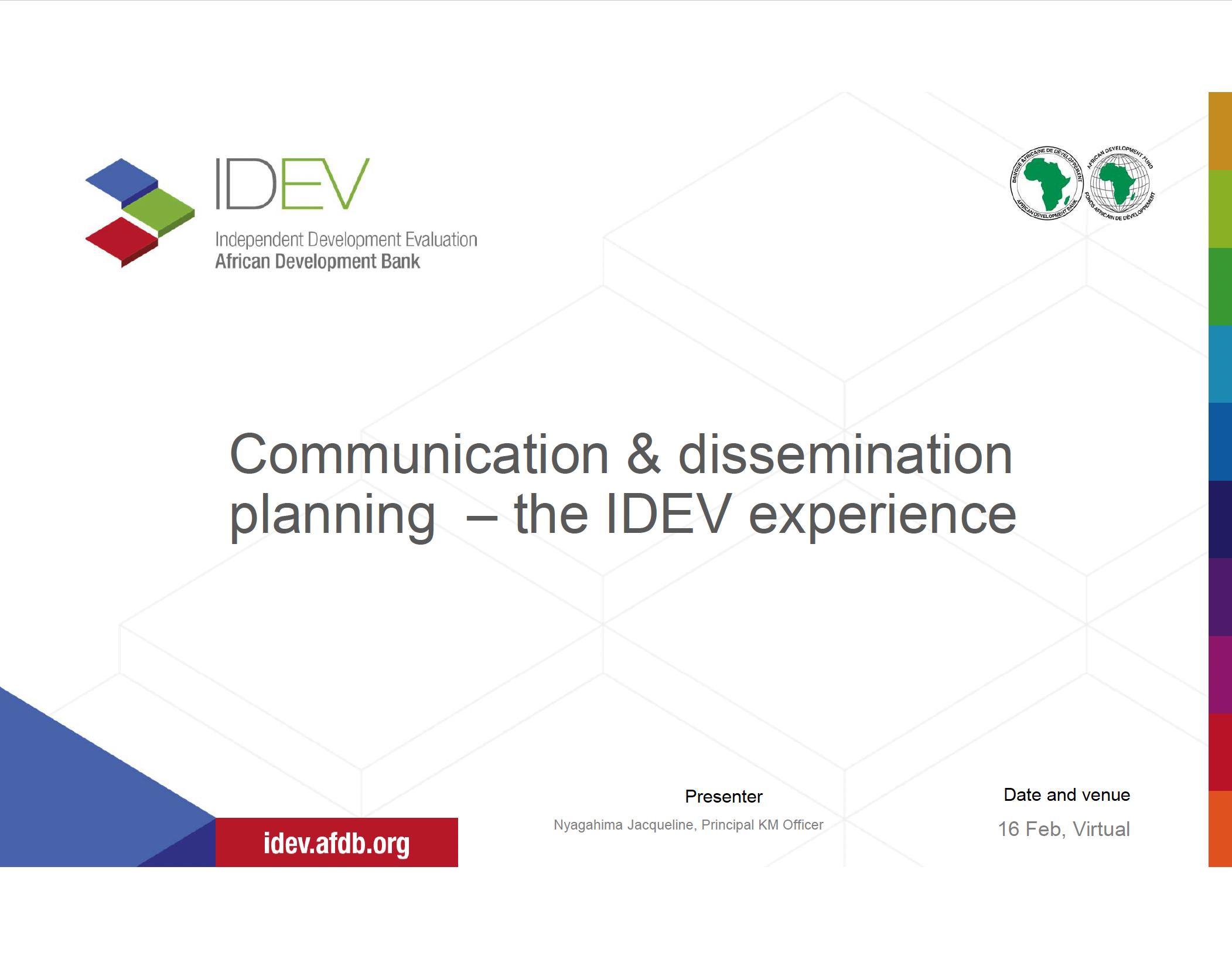 Embedding Knowledge Management & Communication in M&E Process ...