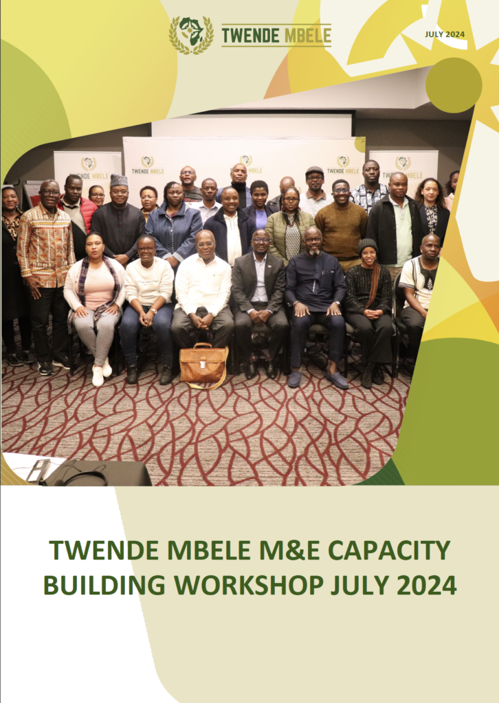 TWENDE MBELE M&E CAPACITY BUILDING WORKSHOP JULY 2024 - Twende Mbele