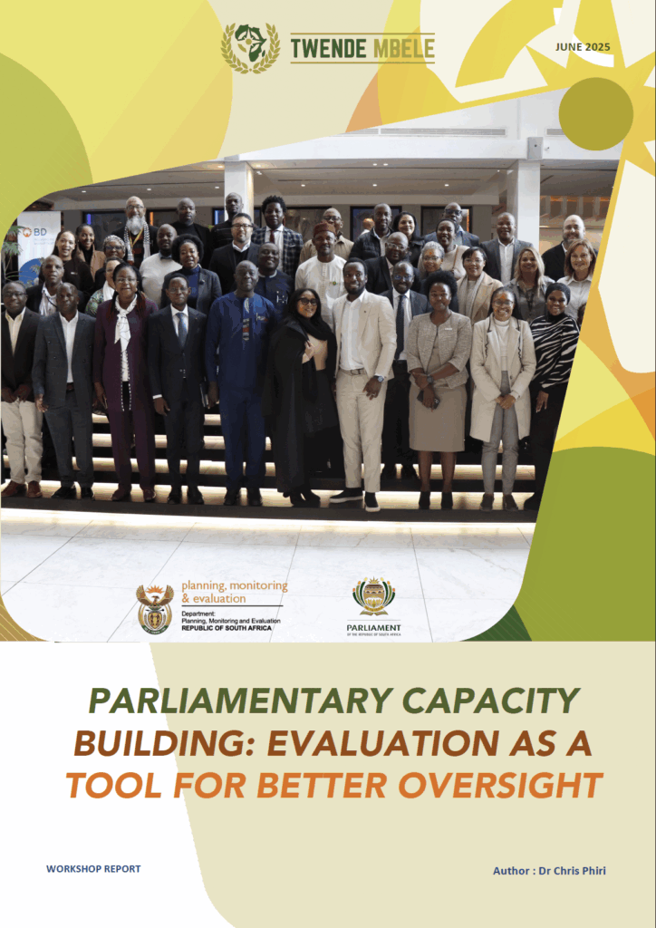 Parliamentary Capacity Building: Evaluation As A Tool for Better ...